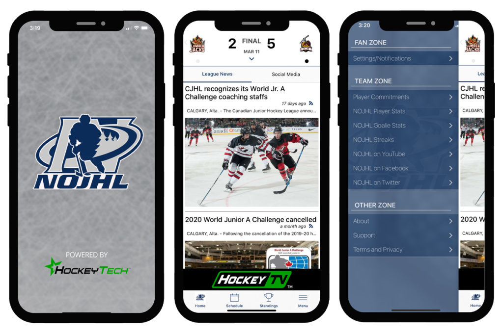 NOJHL launches new app | NOJHL League Site