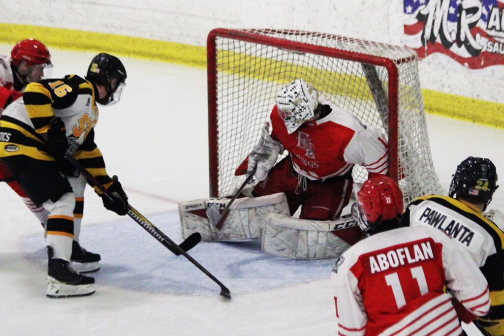 Big night for Rozema as Eagles down Red Wings | NOJHL League Site