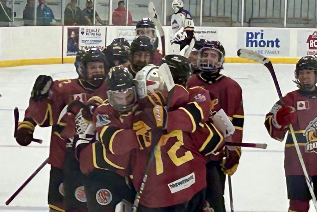 Rock knock off Blues in extra shots | NOJHL League Site