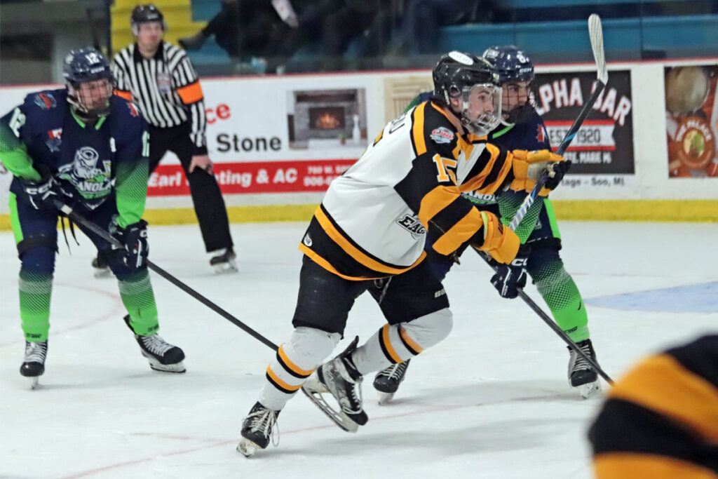 GALLERY: Eagles fly past Paper Kings | NOJHL League Site