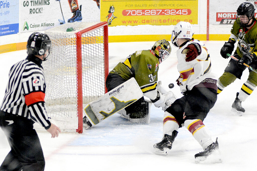 GALLERY: Mullen solid in Timmins shutout win over Powassan | NOJHL ...